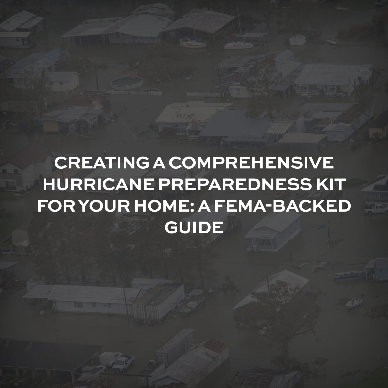 Creating a Comprehensive Hurricane Plan: Safeguarding Your Family and ...