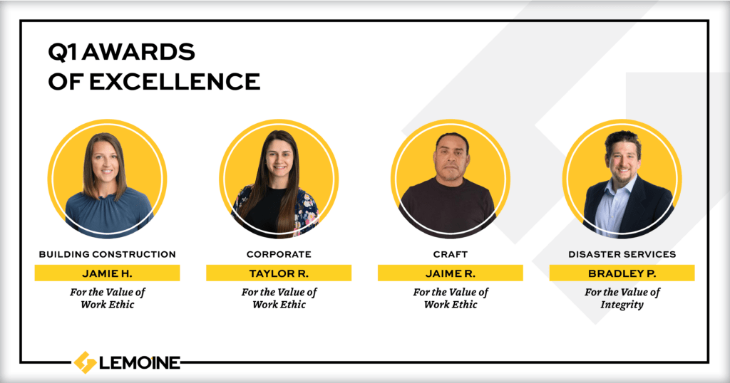 LEMOINE Announces Its Quarter 2 Awards of Excellence - LEMOINE